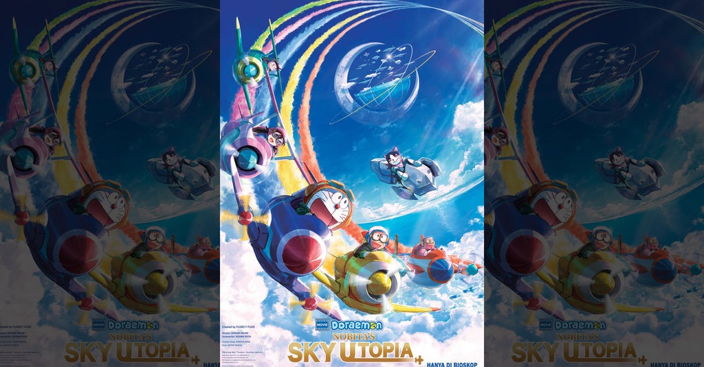 Jadwal Bioskop Film Doraemon The Movie: Nobita's Sky Utopia