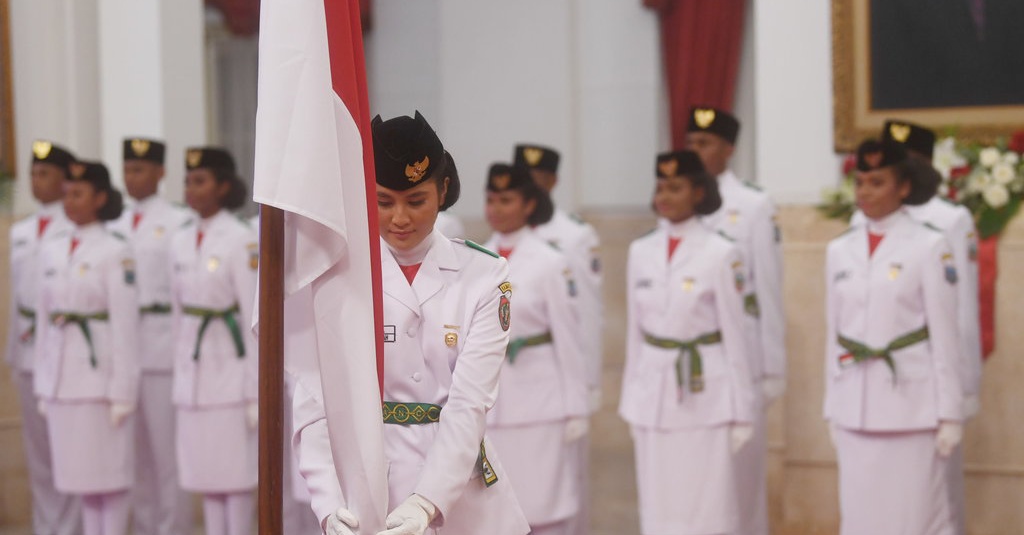 Contoh Piagam Peserta Paskibra HUT RI dan Cara Buat di Canva
