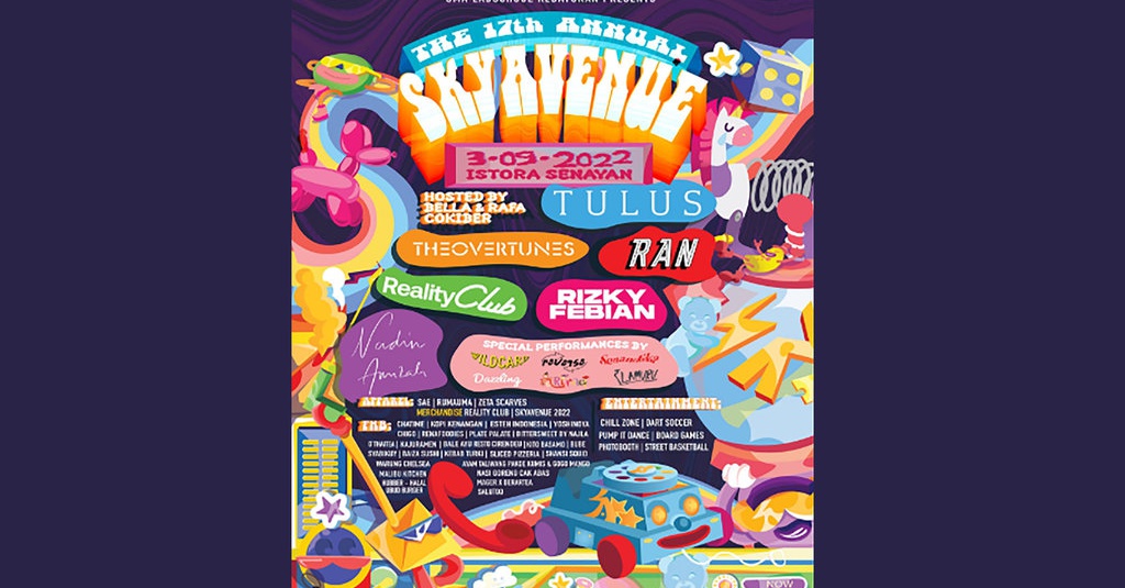 Link Beli Tiket Skyavenue 2023, Harga, dan Daftar Line Up