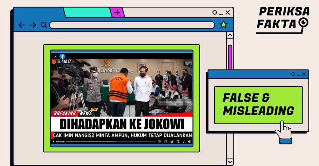 Hoaks Video Cak Imin Minta Ampun ke Jokowi Buntut Kasus Korupsi Hoaks Video Cak Imin Minta Ampun ke Jokowi Buntut Kasus Korupsi
