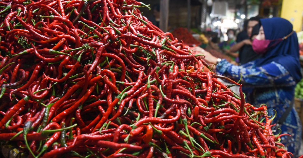 Update Harga Pangan: Cabai Tembus Rp140 Ribu/Kg di Maluku