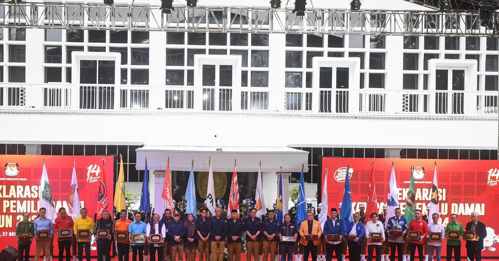 Isi Deklarasi Pemilu Damai 2024 dan Apa Tujuan Agendanya?