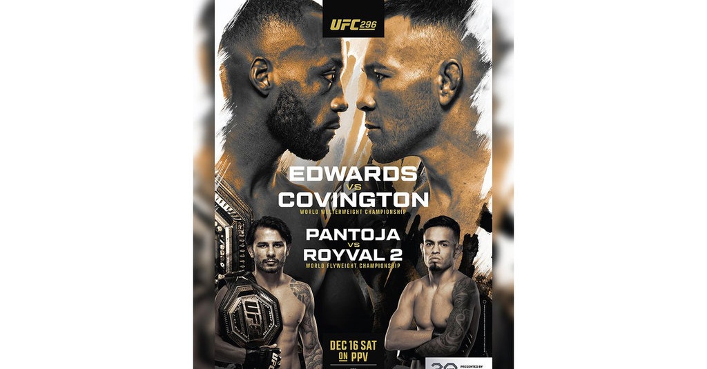 Jadwal UFC 296 Edwards vs Covington Live Streaming Mola TV