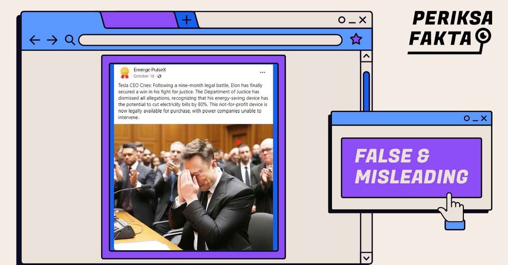 Apa Benar Elon Musk Menciptakan Alat Penghemat Tagihan Listrik?