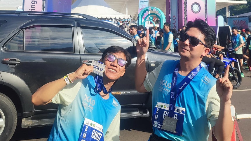 Digiland 2025 Telkom Ramaikan Jakarta dengan Event Lari & Musik