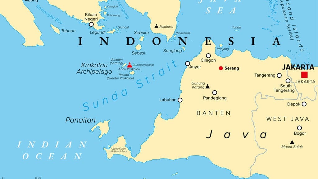 Selat Sunda Meliputi Daerah Mana Saja?