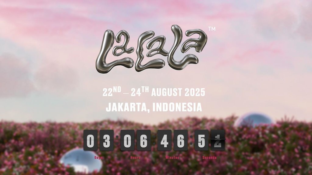 Rundown Lalala Fest 2025, Open Gate, & Info Penukaran Tiket