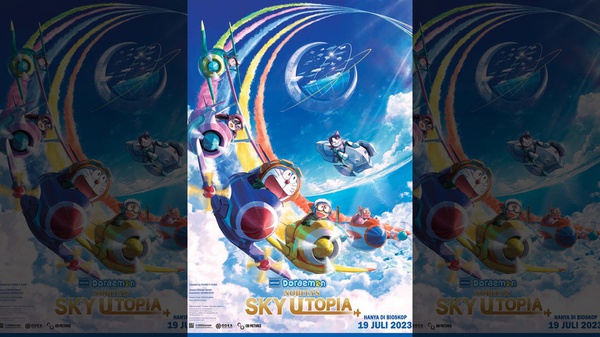 Jadwal Bioskop Film Doraemon The Movie: Nobita's Sky Utopia