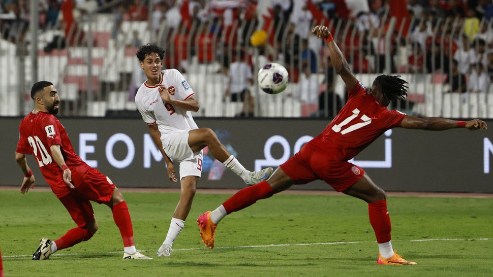 Jam Tayang Timnas Indonesia vs Bahrain WCQ 2026 Asia Live TV