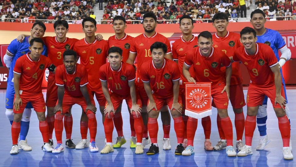 Daftar Pemain Timnas Futsal Indonesia di Four Nations Cup 2025