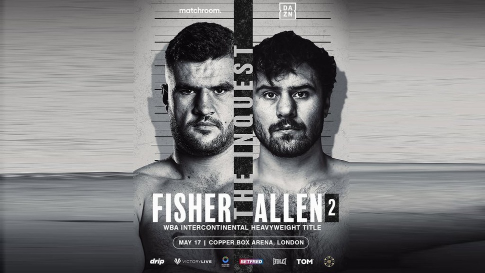 Jadwal Tinju Dunia 2025 Fisher vs Allen 2 Tayang Live di Mana?
