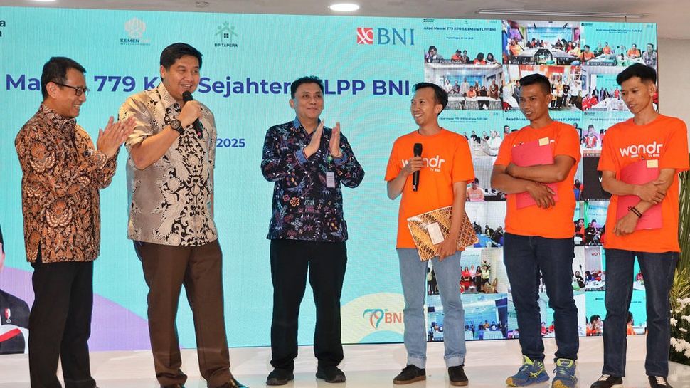 Dukung Program Pemerintah, BNI Salurkan 25 Ribu Unit KPR FLPP