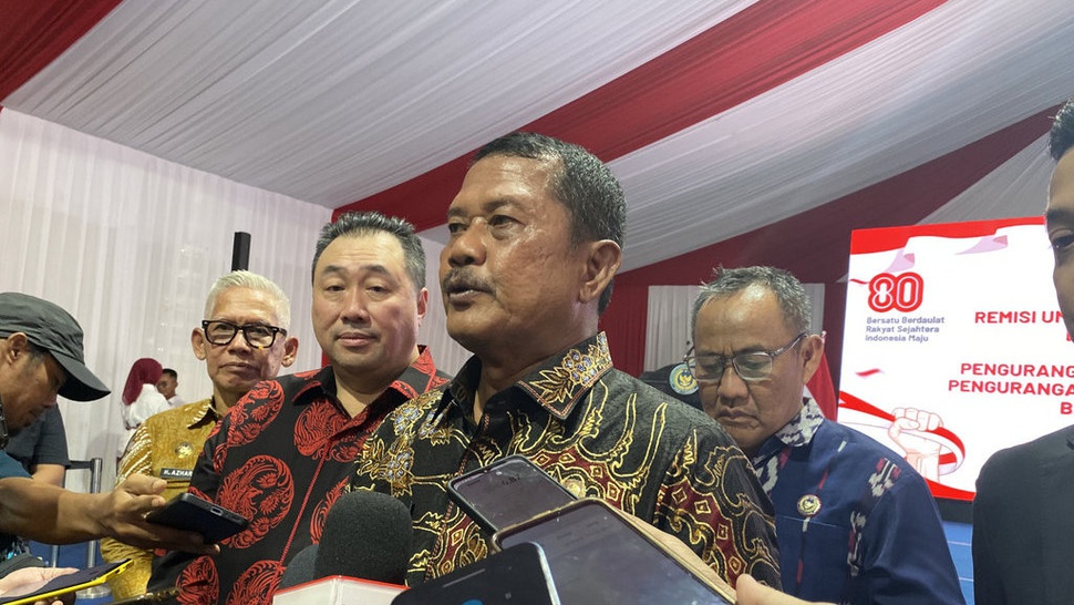 179 Ribu Napi Dapat Remisi HUT ke-80 RI , 3.917 Langsung Bebas