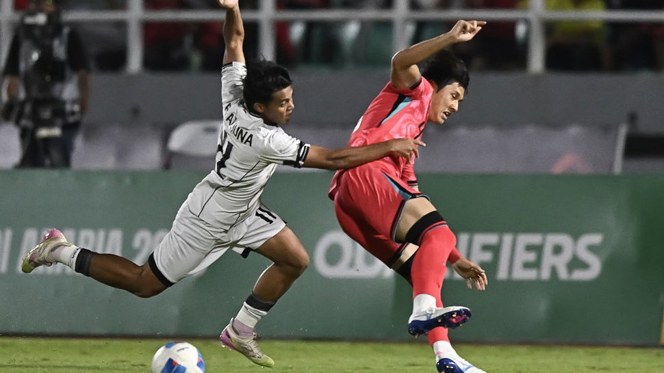 Hasil Timnas U23 Indonesia vs Korsel 0-1, Gagal Lolos AFC 2026