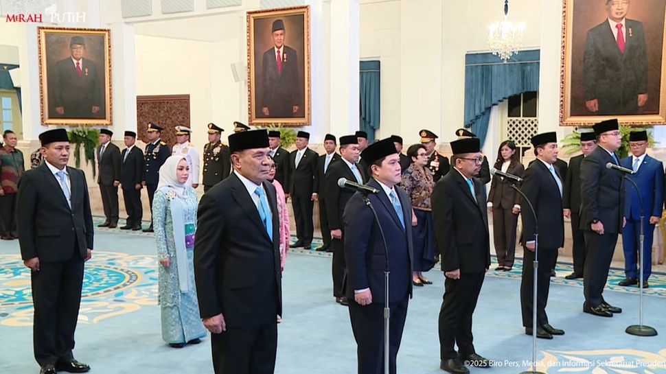 Hasil Reshuffle Kabinet 17 September 2025 & Daftar Menteri Baru