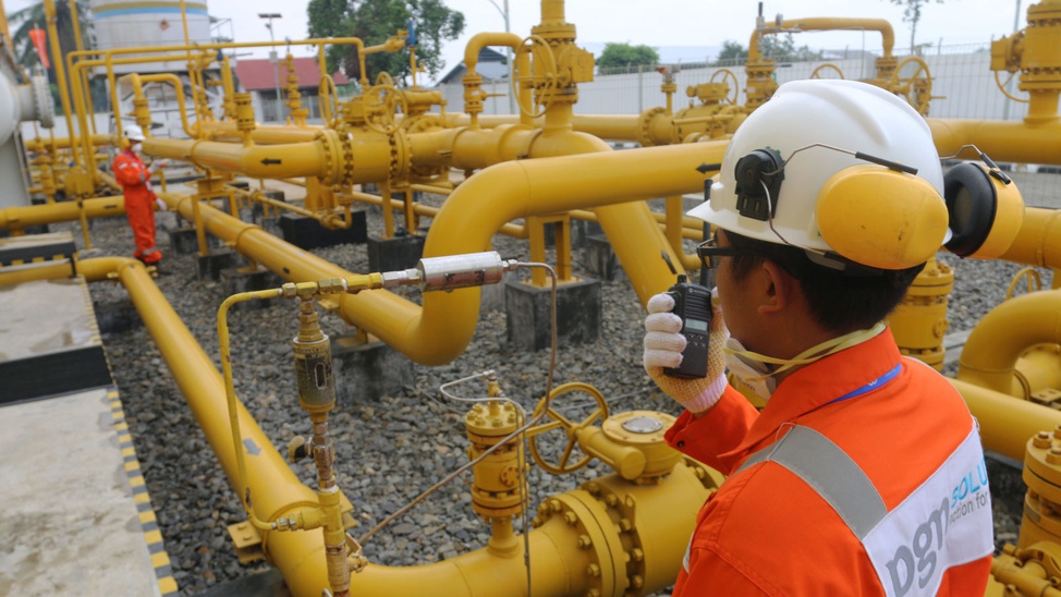 Penyaluran Gas PGN Di Medan
