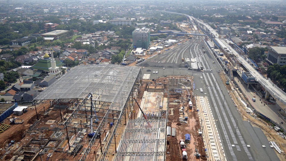 Proyek Pembangunan Depo MRT - Foto Tirto.ID