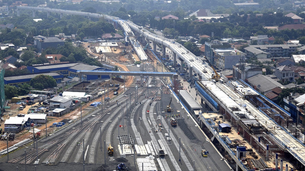 Proyek Pembangunan Depo MRT - Foto Tirto.ID