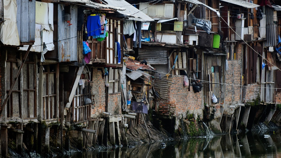 PEMUKIMAN RAWAN BANJIR - Foto Tirto.ID PEMUKIMAN RAWAN BANJIR - Foto Tirto.ID