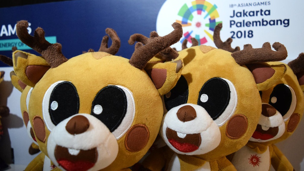 Peluncuran Maskot dan Souvenir Asian Games 2018 - Foto Tirto.ID
