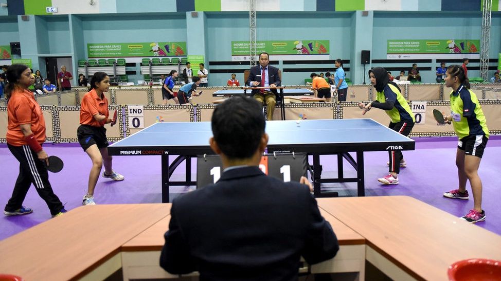 Test Event Tenis Meja Asian Para Games 2018