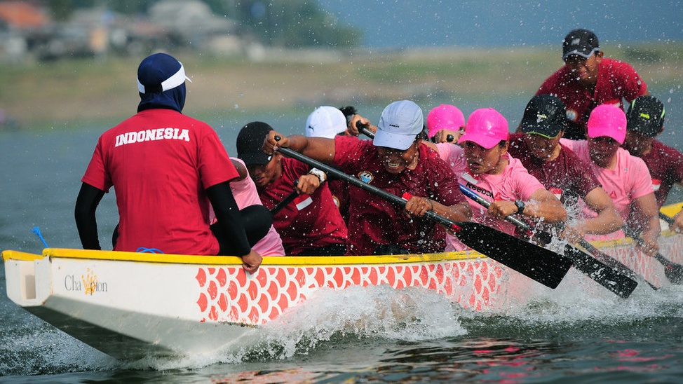 Totalitas Atlet Dayung Indonesia Jelang Asian Games 2018