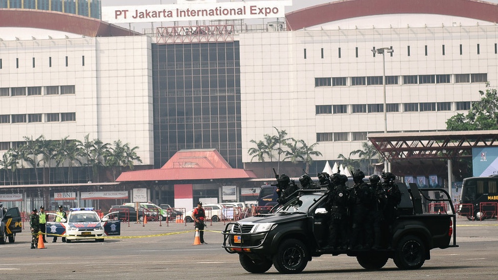 Simulasi Penanganan Teroris Jelang Asian Games - Foto Tirto.ID