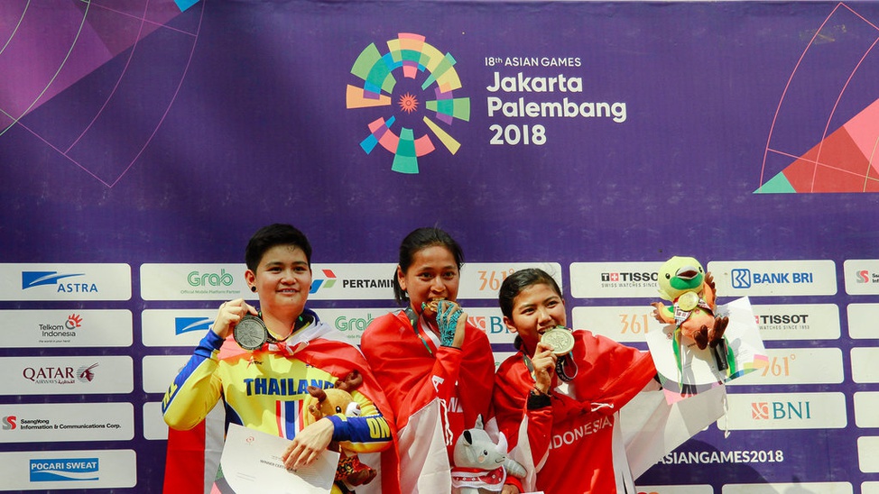 Empat Atlet Indonesia Gigit Emas