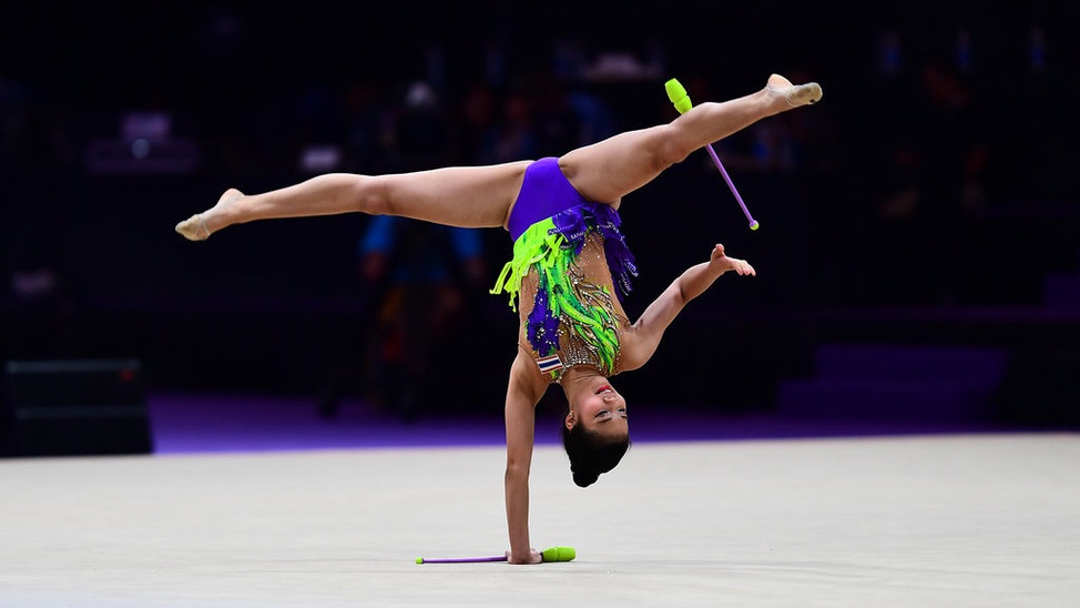 Final Senam Ritmik Asian Games 2018 - Foto Tirto.ID