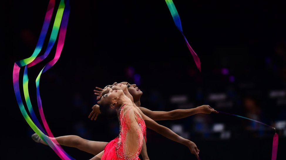 Final Senam Ritmik Asian Games 2018 - Foto Tirto.ID