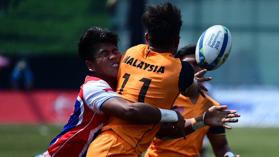 Rugby 7 Indonesia vs Malaysia-Foto Tirto.ID