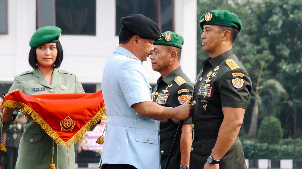 Panglima TNI Pimpin Sertijab KSAD - Foto Tirto.ID Panglima TNI Pimpin Sertijab KSAD - Foto Tirto.ID