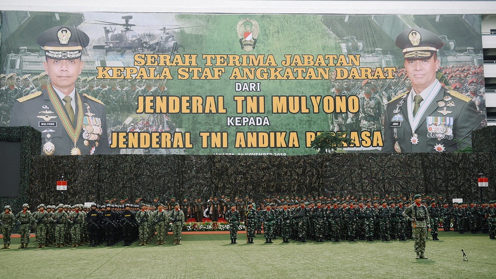 Panglima TNI Pimpin Sertijab KSAD - Foto Tirto.ID Panglima TNI Pimpin Sertijab KSAD - Foto Tirto.ID