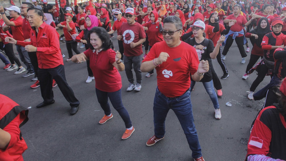 PDI Perjuangan Gelar Parade Akhir Pekan - Foto Tirto.ID