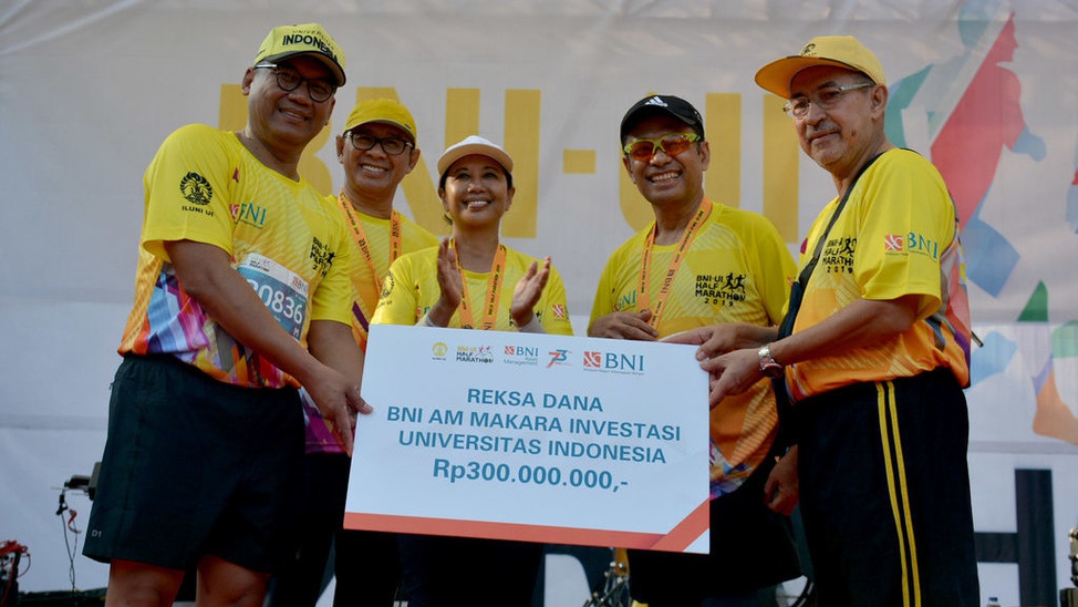 BNI-UI Half Marathon 2019 di