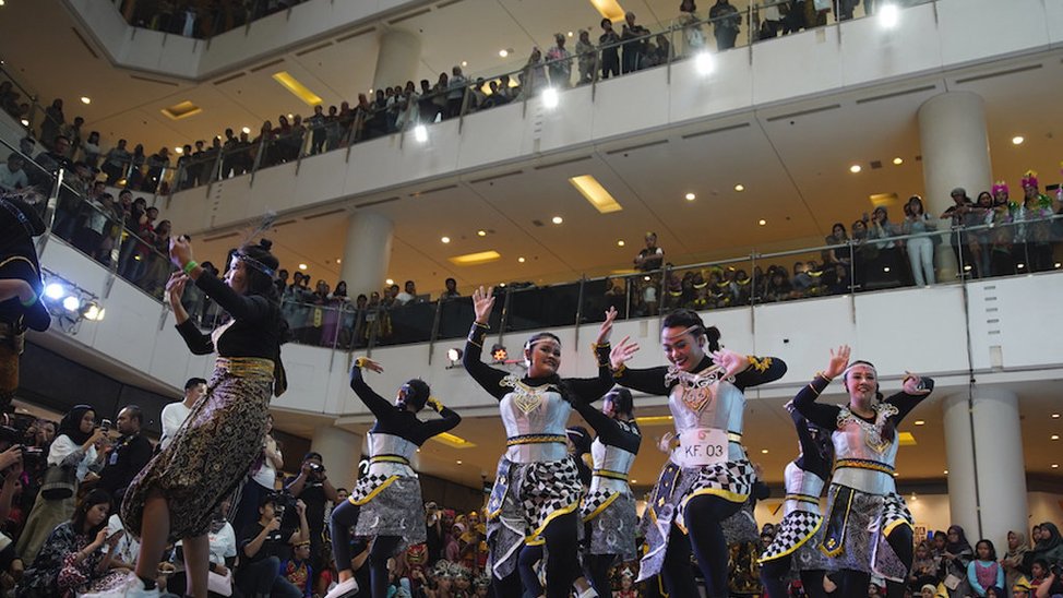 Kemeriahan Indonesia Menari 2019