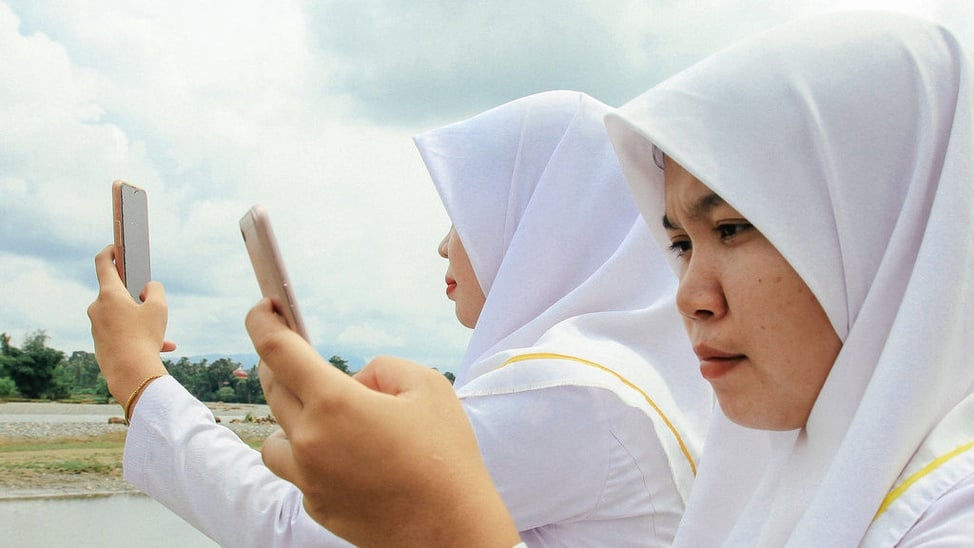 FOTO: Dinamika Sekolah Daring di Masa Pandemi FOTO: Dinamika Sekolah Daring di Masa Pandemi