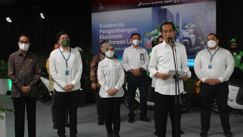 Gojek dan TBS Electrum Uji Coba Kendaraan Listrik