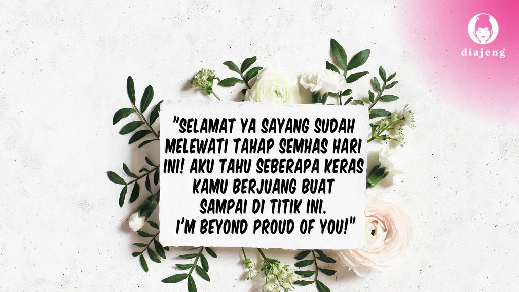 20 Ucapan Semhas untuk Pacar Puitis dan Penuh Semangat