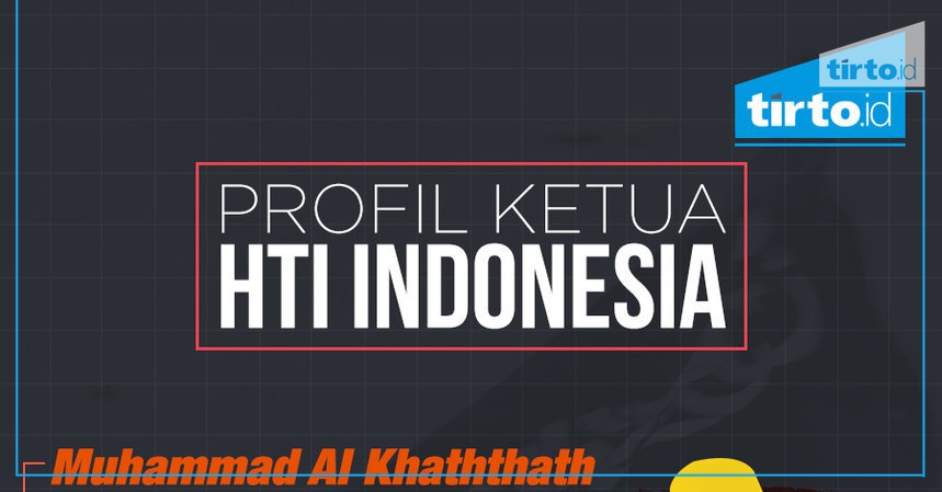 Profil Ketua HTI Indonesia - Infografik Tirto.ID - Tirto.ID