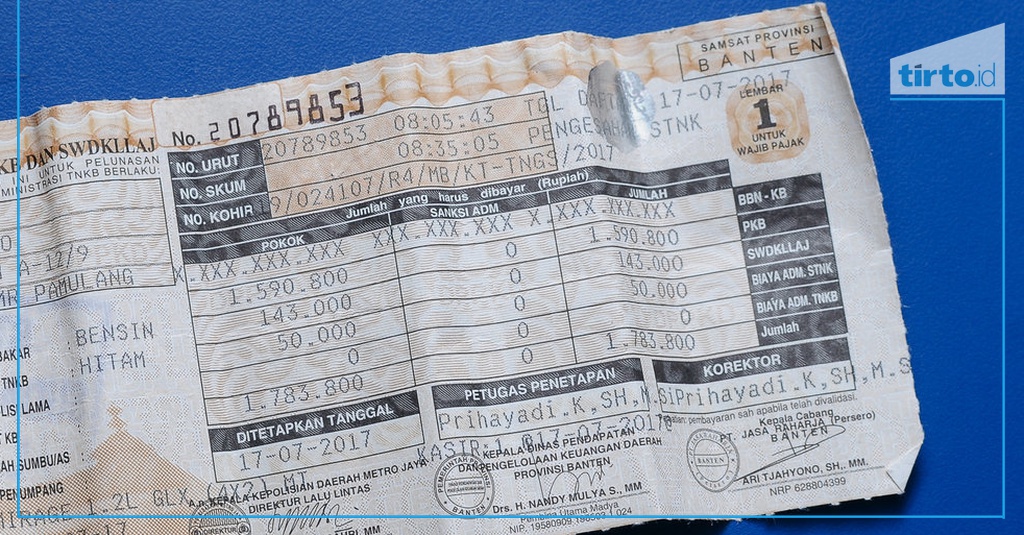 Cara Cek Pajak Motor Online DKI di Samsat PKB2 Jakarta dan JAKI