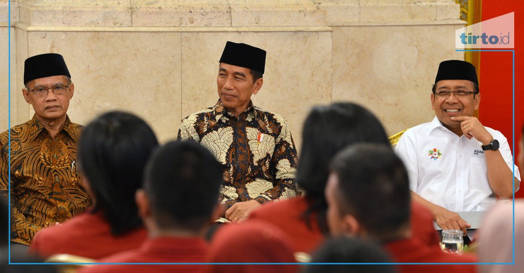 Presiden Jokowi Salat Iduladha di Lapangan Tegar Beriman Cibinong