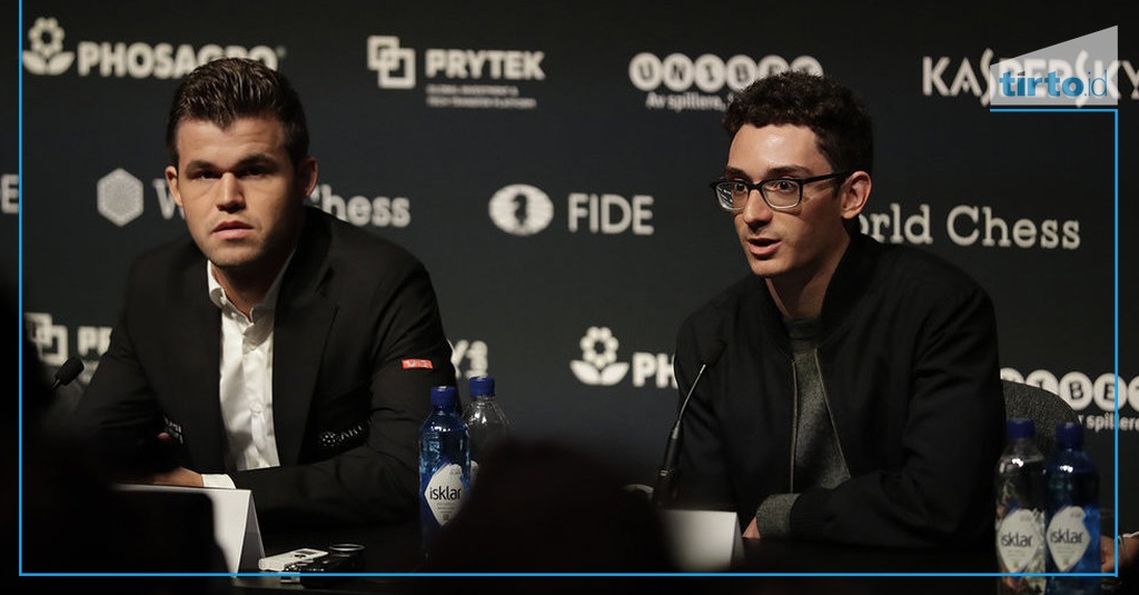 Rivalitas Magnus Carlsen vs Fabio Caruana di Kejuaraan Catur Dunia
