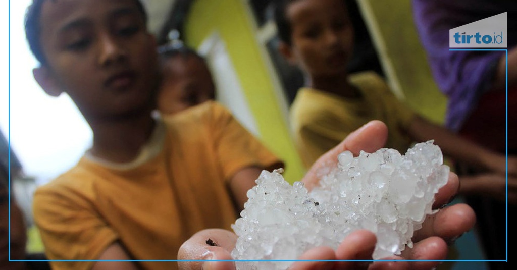 Apa itu Fenomena Hujan Es, Jenis dan Proses Terjadinya?