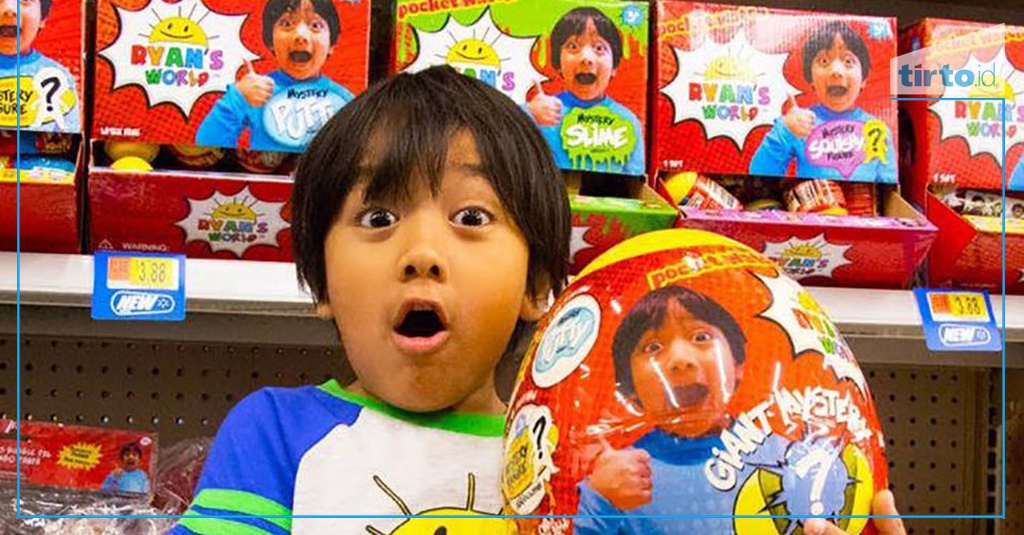 Daftar Kids Influencer Tahun 2018, Ada Ryan Toys Review