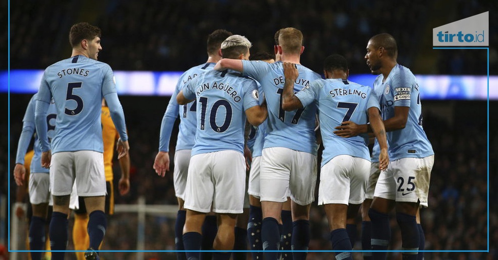 Live Streaming Mola TV: Wolves vs Man City 28 Desember 2019