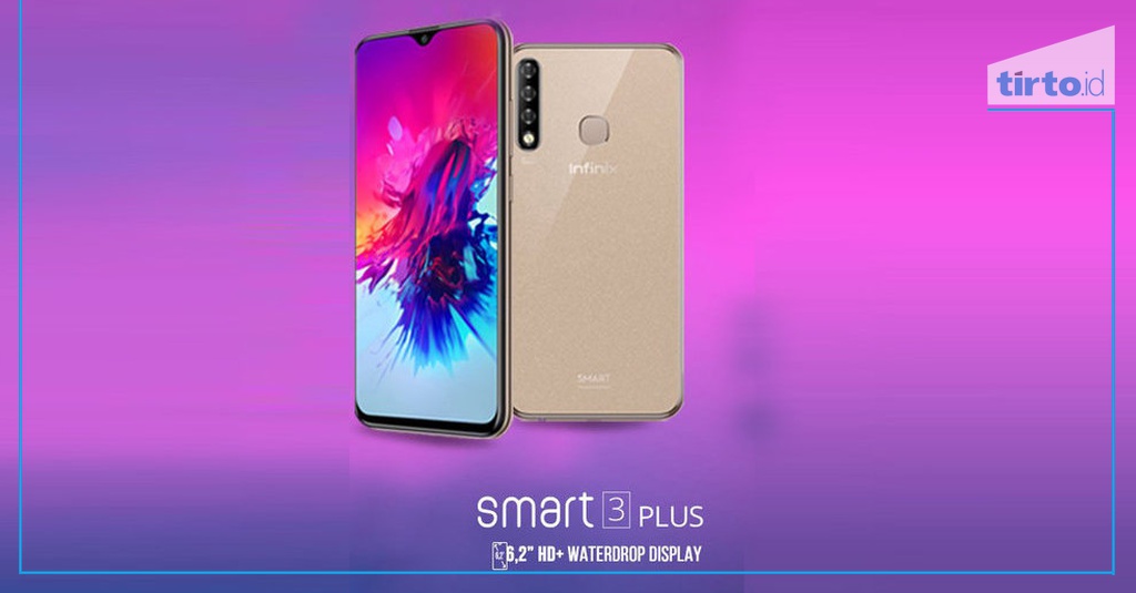 Infinix Smart 3 Plus, Hp Android Murah dengan Tiga Kamera Belakang