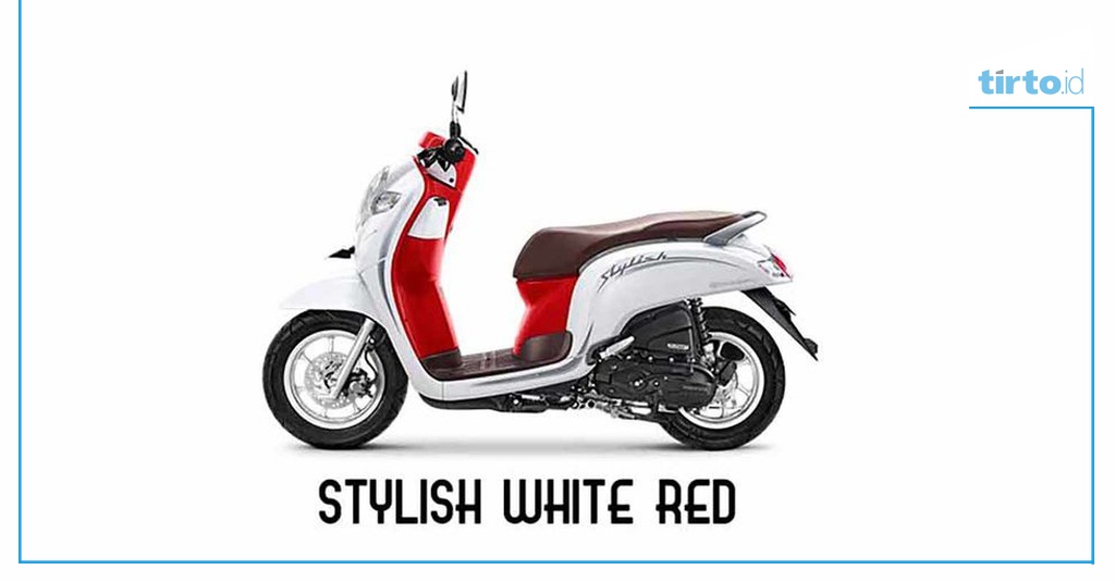 Harga dan Spesifikasi Honda Scoopy Merah Putih yang Baru Dirilis