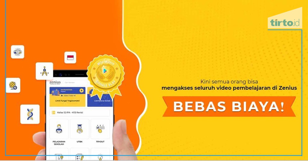 Mengenal Zenius Aplikasi Pembelajaran Online, Bisa Diakses Offline