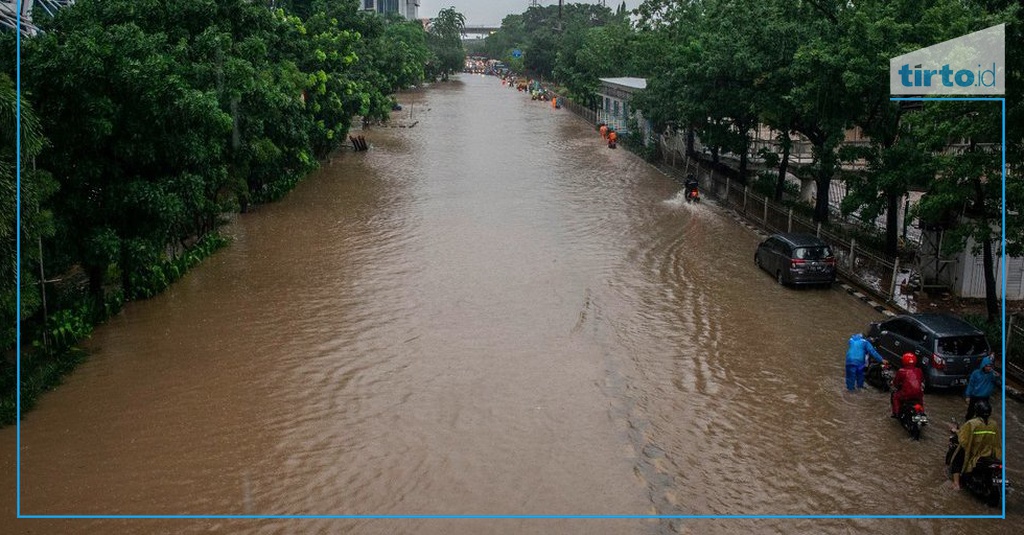 Banjir Jakarta Hari Ini, Katulampa dan Manggarai Siaga 2